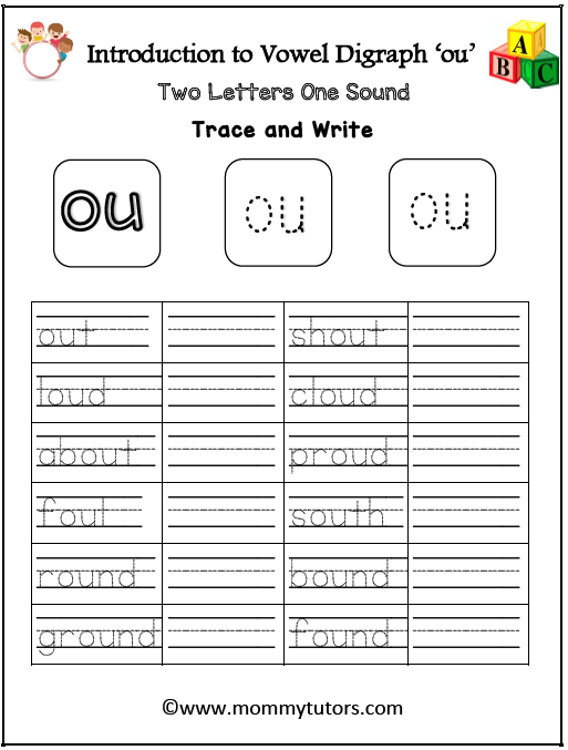 Vowel Digraphs - MommyTutors